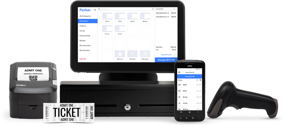 Amusement Park Management Software | Parker Ticketing
